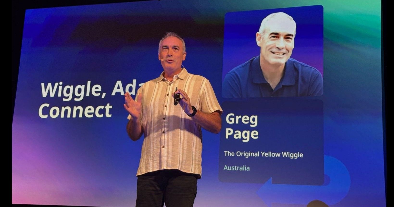 ‘OG Yellow Wiggle’ Greg Page Inspires at Indeed FutureWorks Sydney
