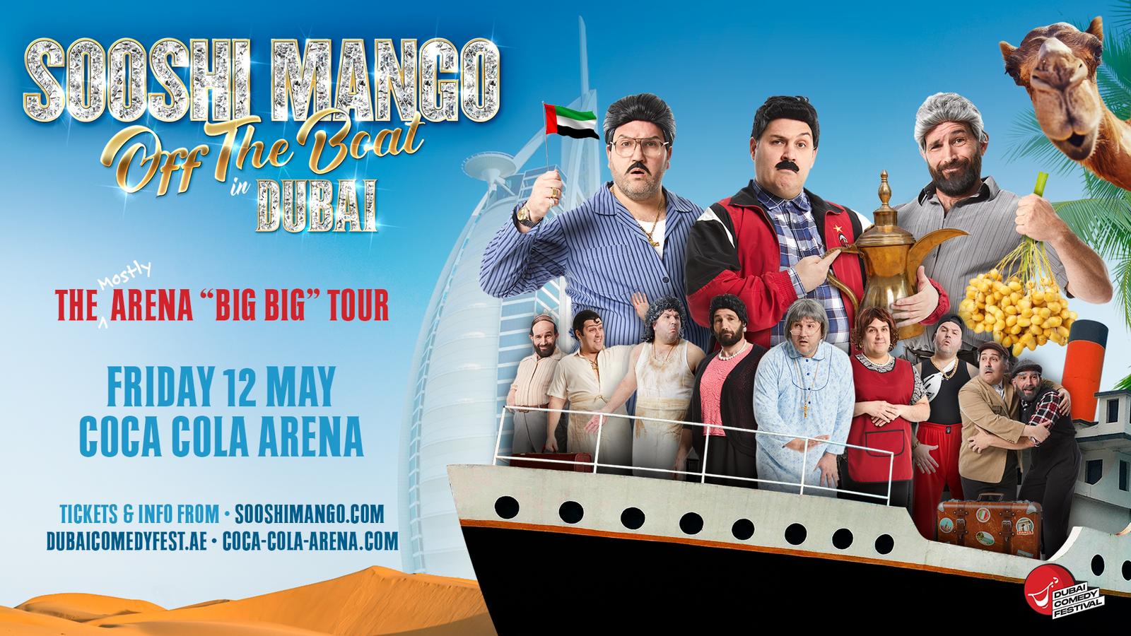 Sooshi Mango Rock the Coca-Cola Arena in Dubai